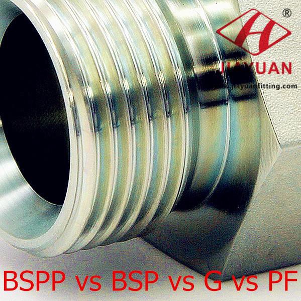 Différence de fil BSPP vs BSP vs G vs PF - Connaissances - Usine de montage hydraulique Yuyao ...